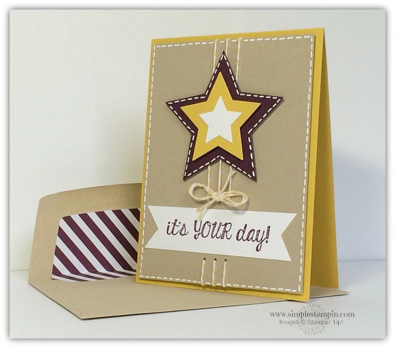 PPA Challenge...SUPER STAR! - Simple Stampin
